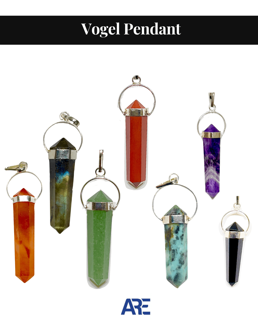 Vogel Crystal Pendants for Healing & Energy – AEORA ROCKS INDIA ...