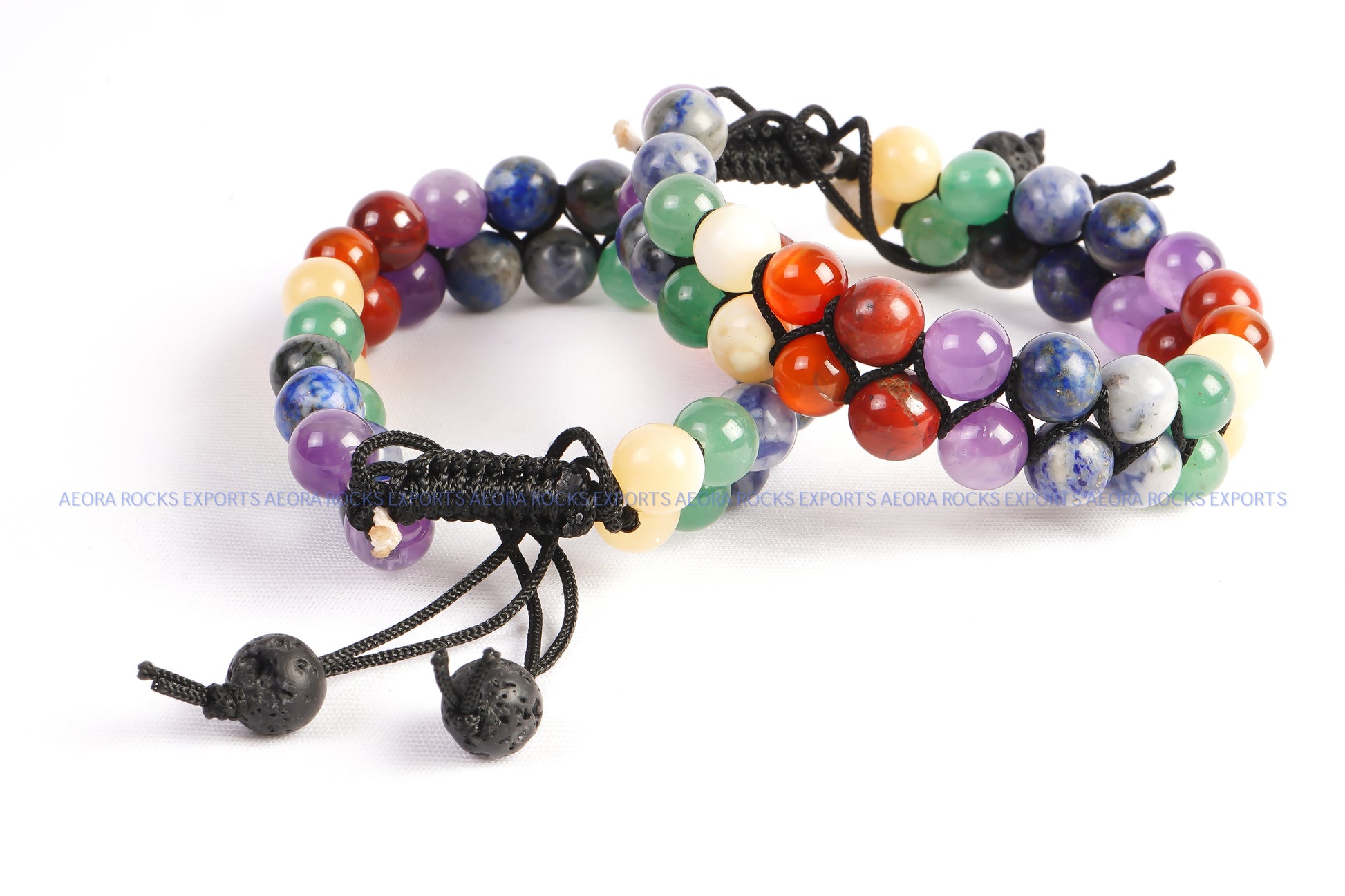 Seven Chakra String Bracelet in India - Aeora Rocks – AEORA ROCKS INDIA ...
