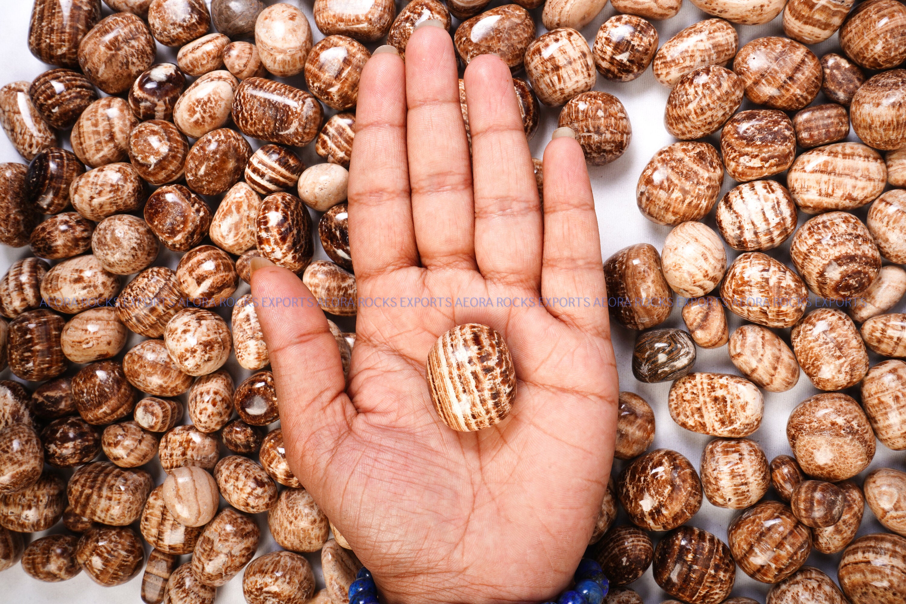 Argonite Tumbled Stone in India - Aeora Rocks – AEORA ROCKS INDIA ...