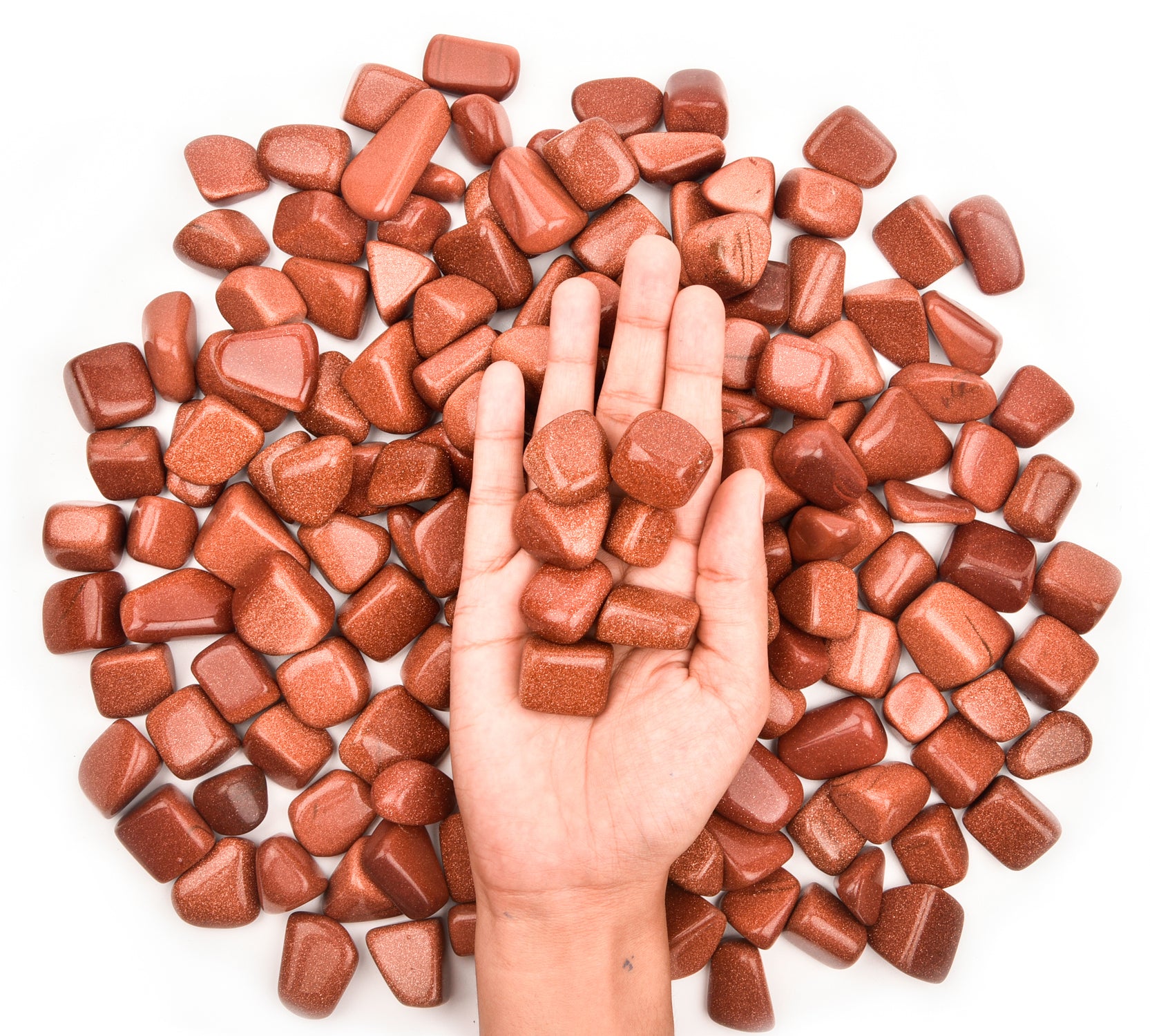 Tumble Stone Goldstone | Buy Online Goldstone Tumble Stone – AEORA ...