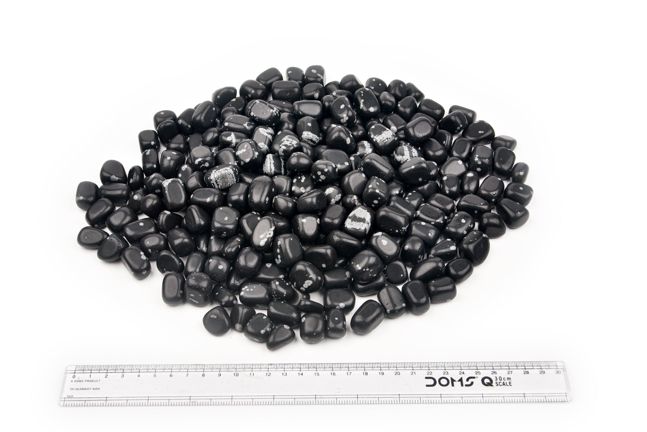 Snow Flake Obsidian Tumbled Stone - Aeora Rocks – AEORA ROCKS INDIA ...
